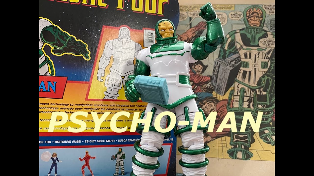Unboxing Retro Packaging Psycho-Man | Marvel Legends Series - YouTube