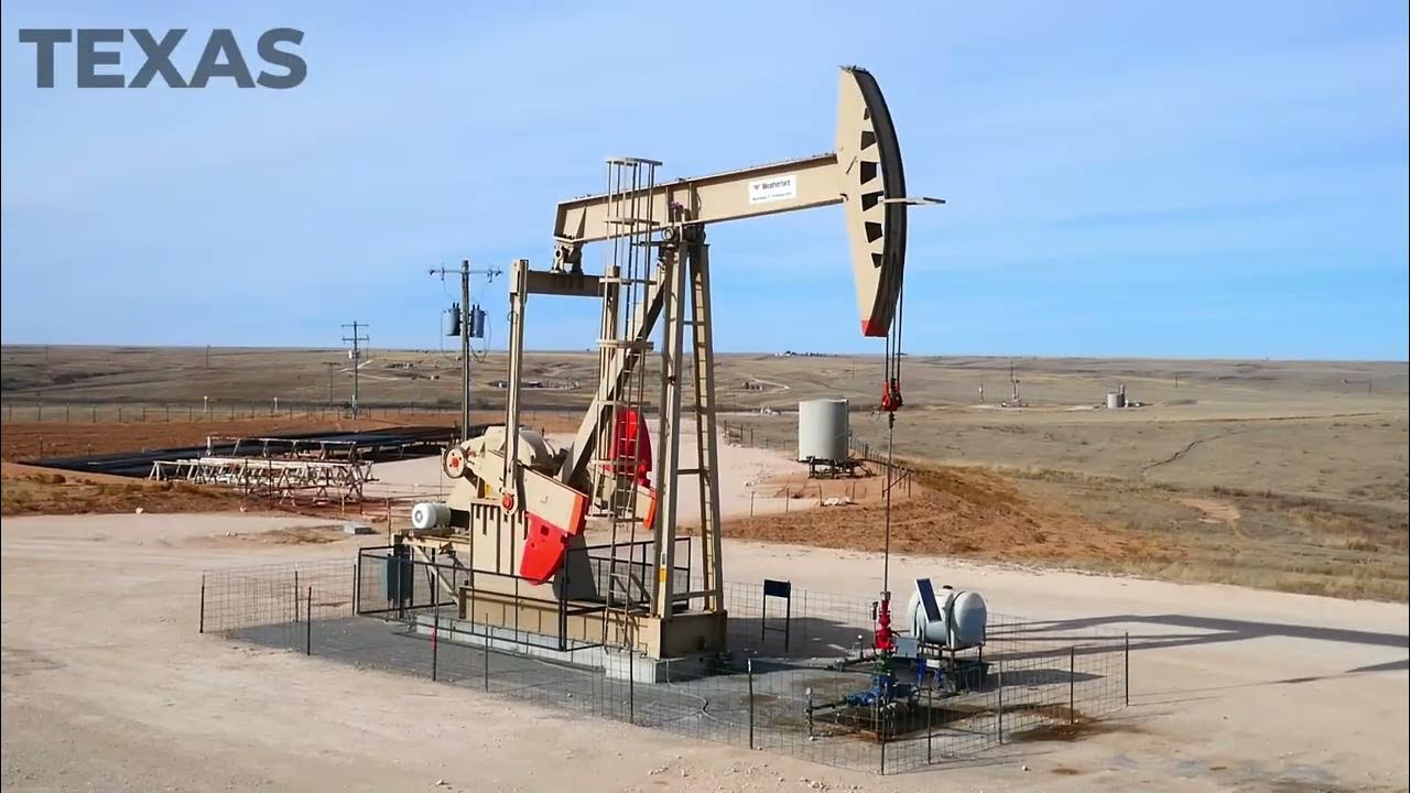 A Texas Oil Field - YouTube