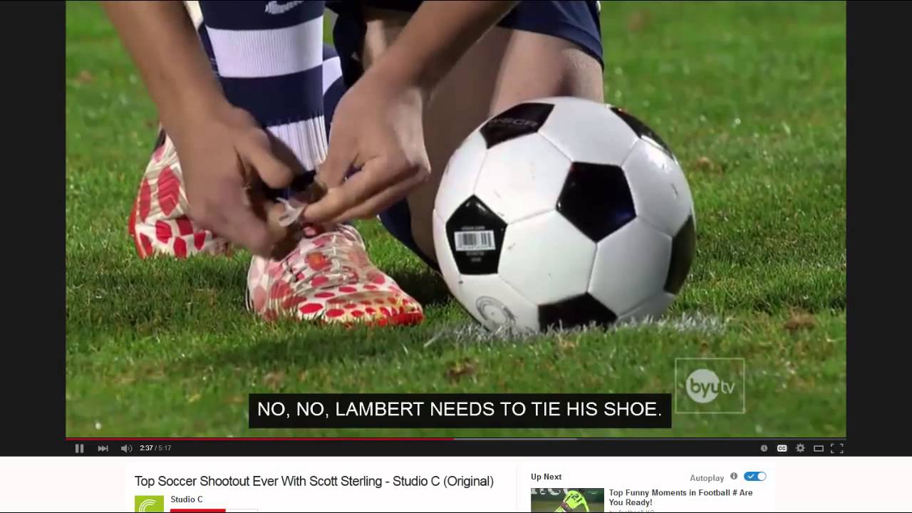 Funny Penalty Kick Shootout Ever With Scott Sterling Youtube