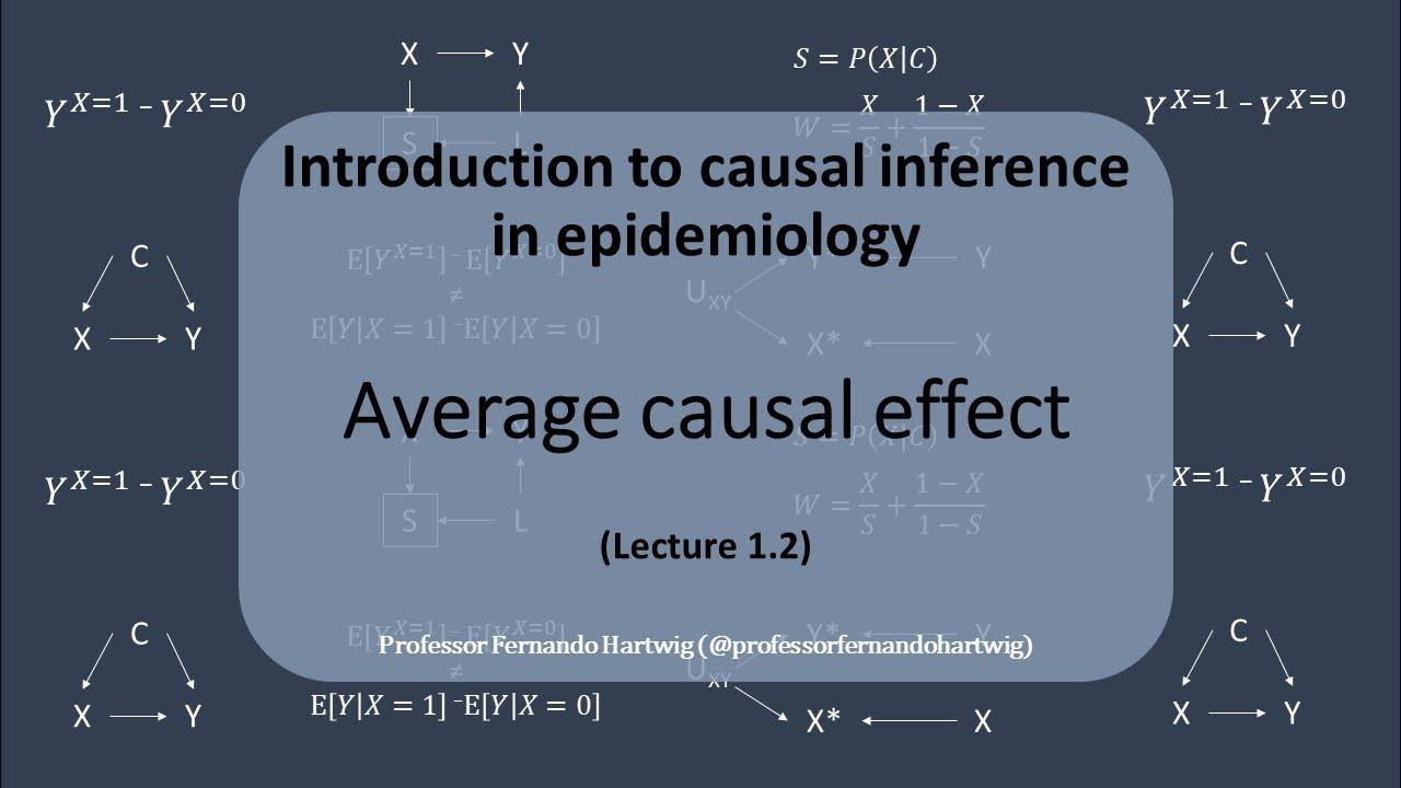 Causal Inference Lecture 1 2 Average Or Aggregated Causal Effects