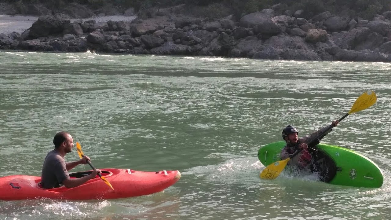 Rishikesh Adventure Sports perfect kayaking guide practice in river ...