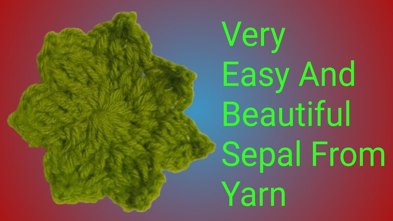 #12/365 💝 #Simple And Very Easy To Make Sepal For Every Flower - YouTube