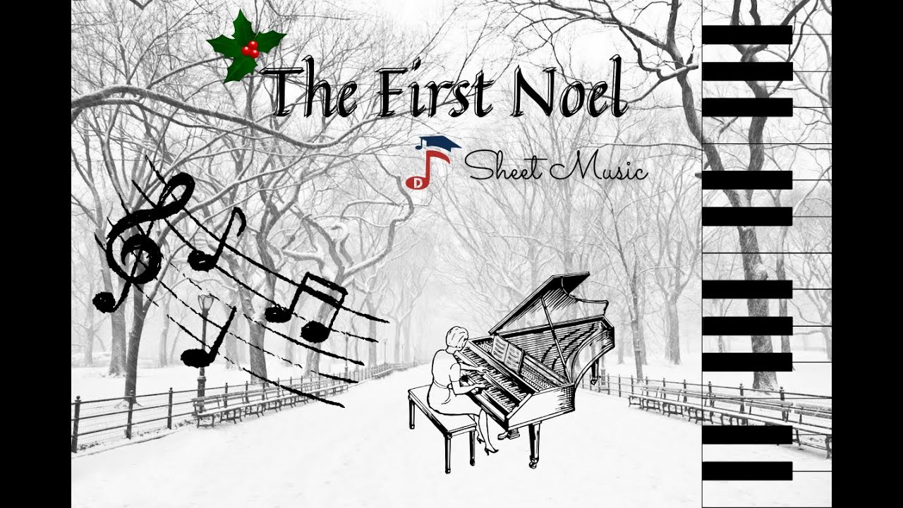The First Noel | Piano Notes | Christmas Song | - YouTube