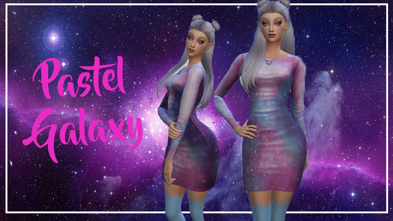 The Sims 4 | Pastel Galaxy | Create A Sim - YouTube