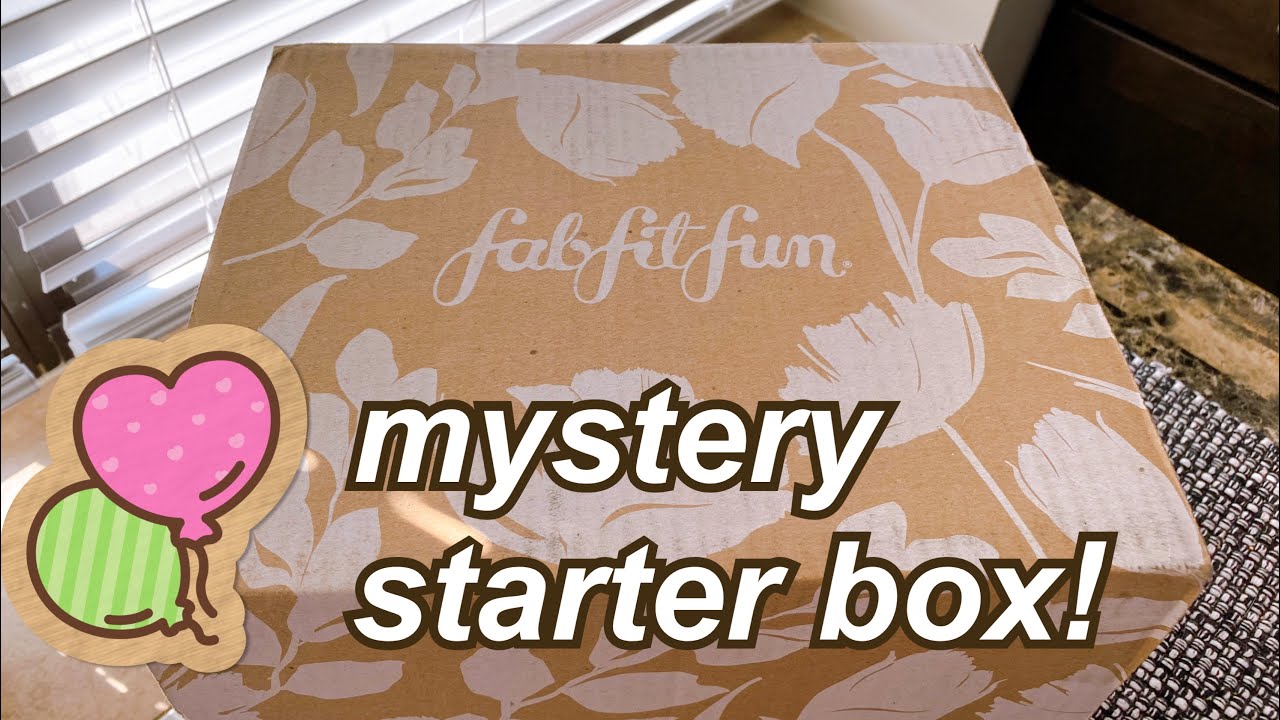 [Unboxing] FabFitFun Starter Box (Fall 2023) - YouTube