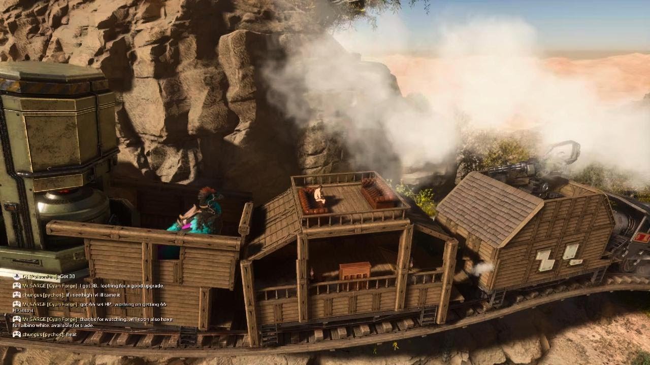 ARK Survival Ascended Scorched Earth Train Official Servers - YouTube