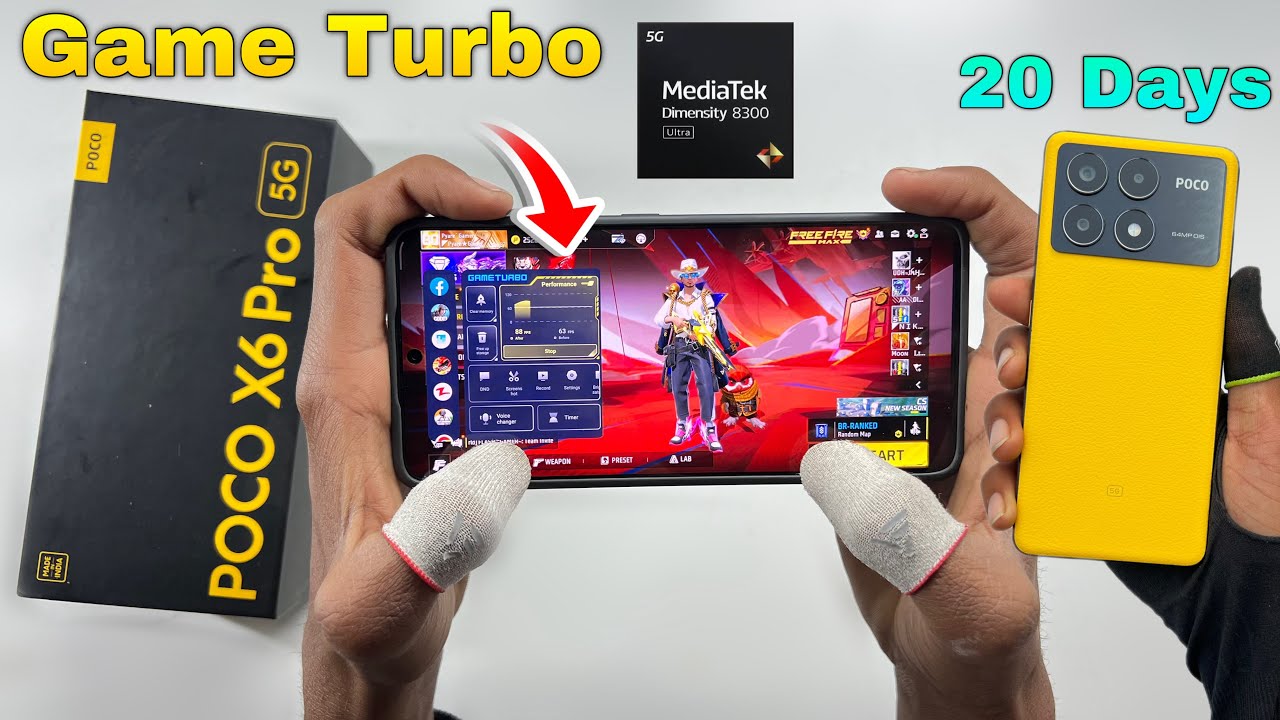 Poco X6 Pro Gaming test 20 Days review and all features test - YouTube