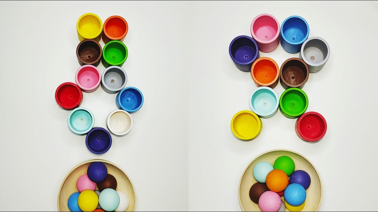 Satisfying Color Sorting - YouTube
