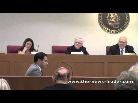 Mark Guidetti reads Law Director Joseph Diemert letter - YouTube