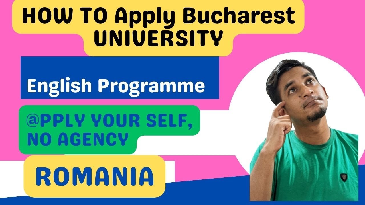 Apply to Bucharest University Live Step by Step | University ...