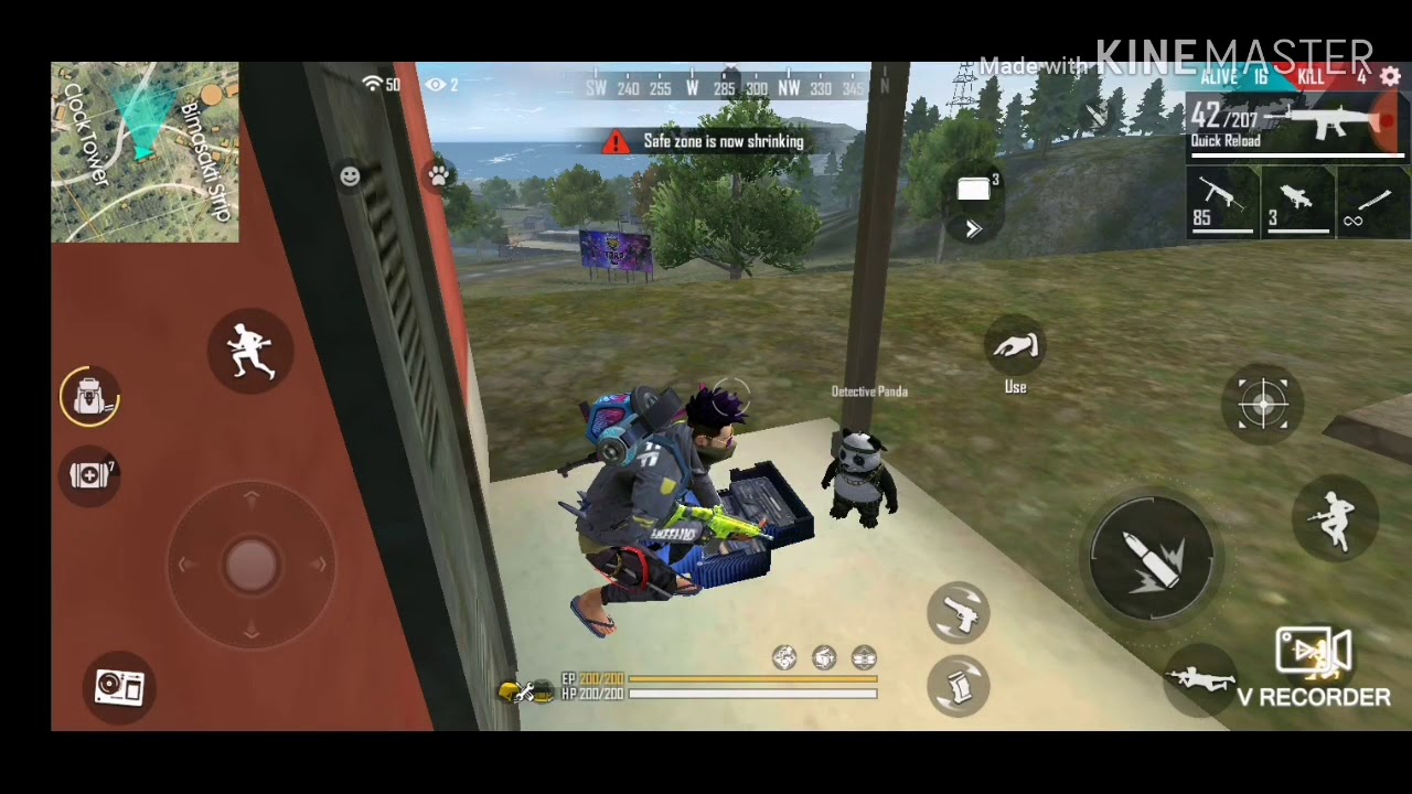 GARENA FREE FIRE play solo classic mode.Kill highlights - YouTube