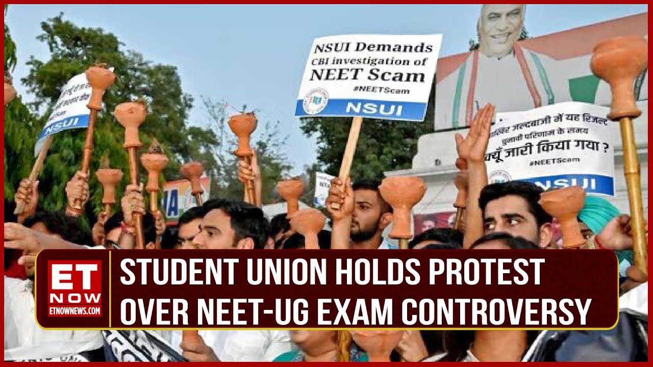 NEET-UG 2024 Exam Row: Student Union Holds Protest In Hyderabad |Top ...