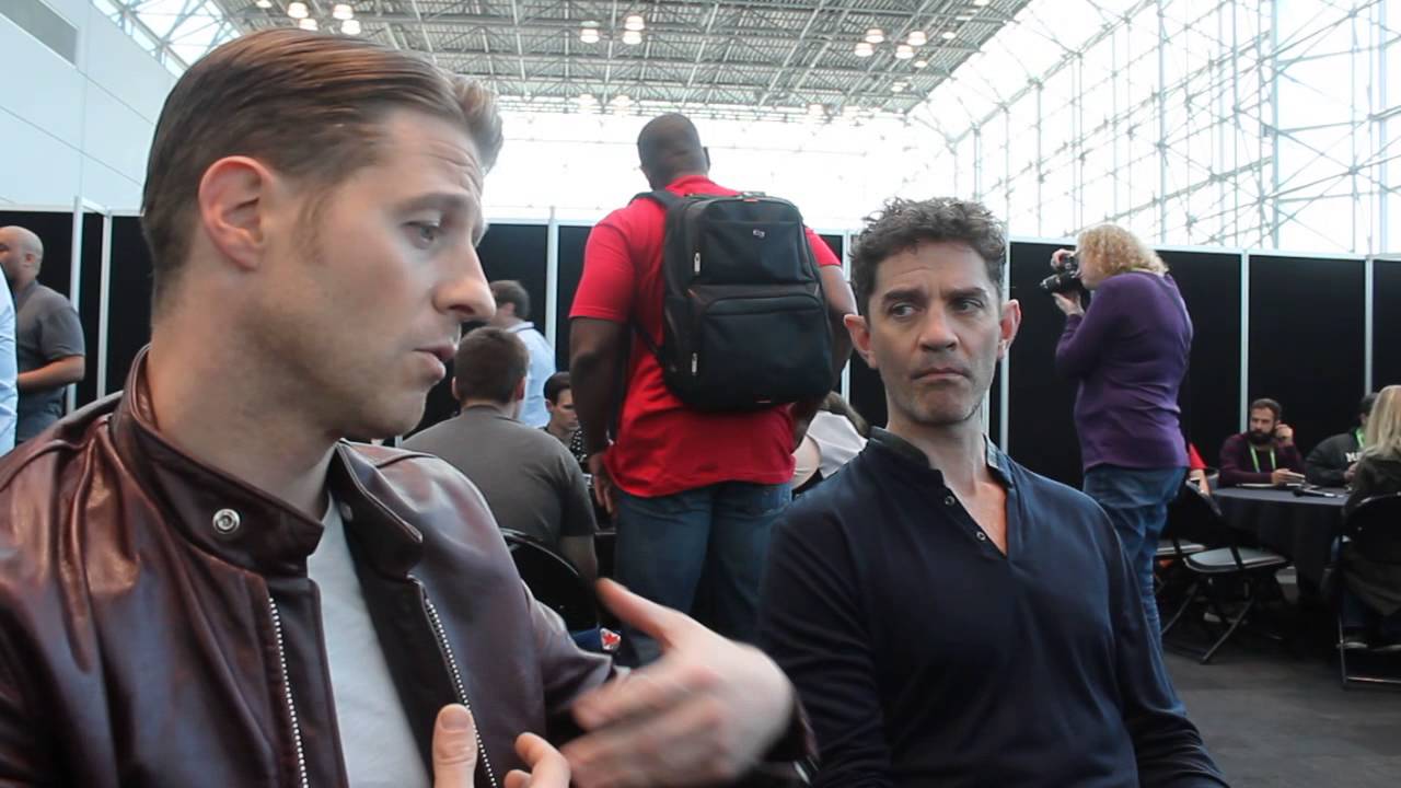 NYCC 2015: Ben McKenzie and James Frain at the "Gotham" Press Room ...