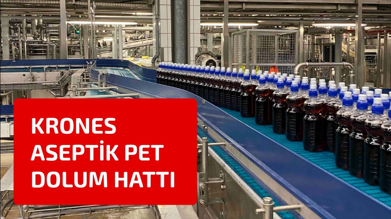 KRONES ASEPTIC PET Filling line - YouTube