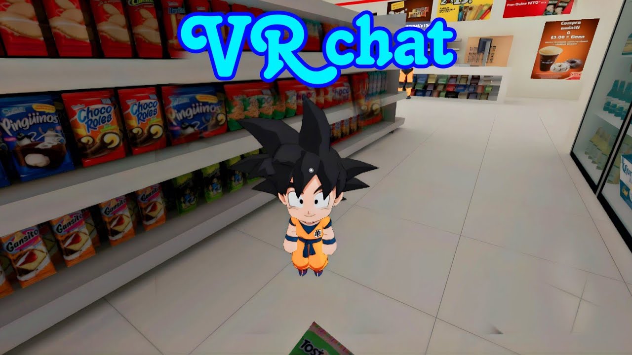 Vrchat ( Me encontré a Goku ) - YouTube
