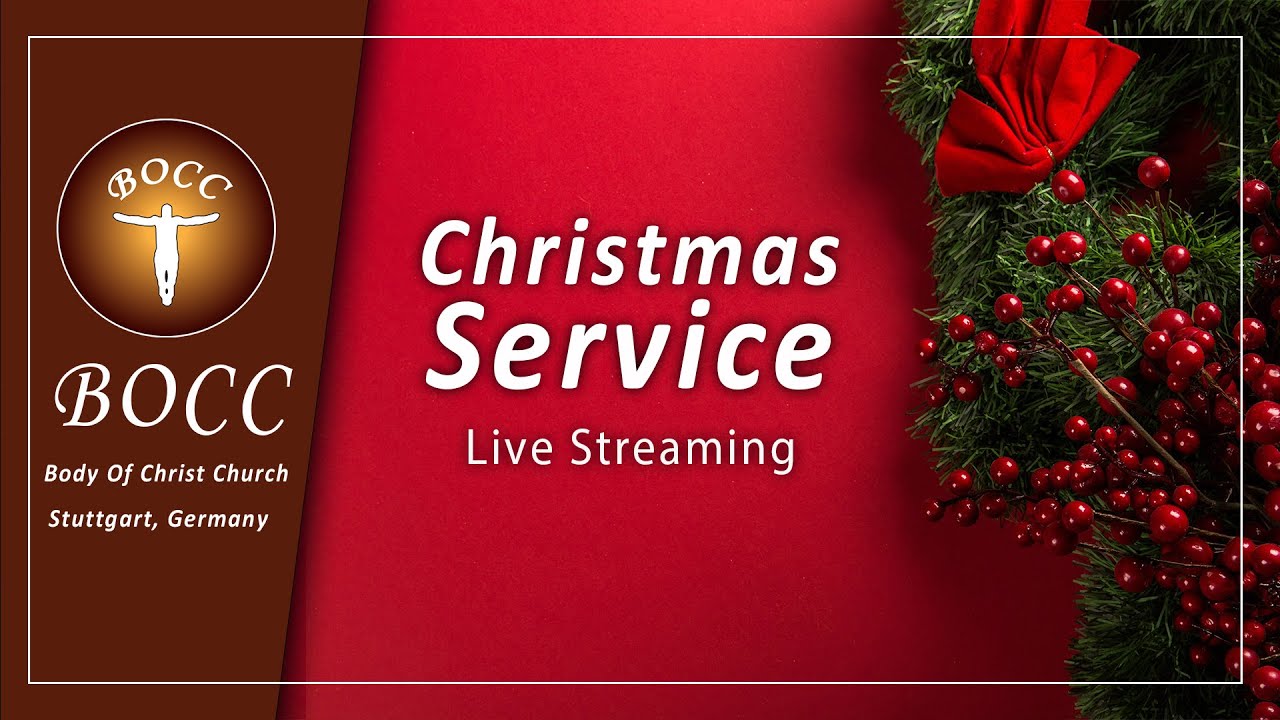 BODY OF CHRIST CHURCH (BOCC) Stuttgart, Germany (Live Streaming) - YouTube