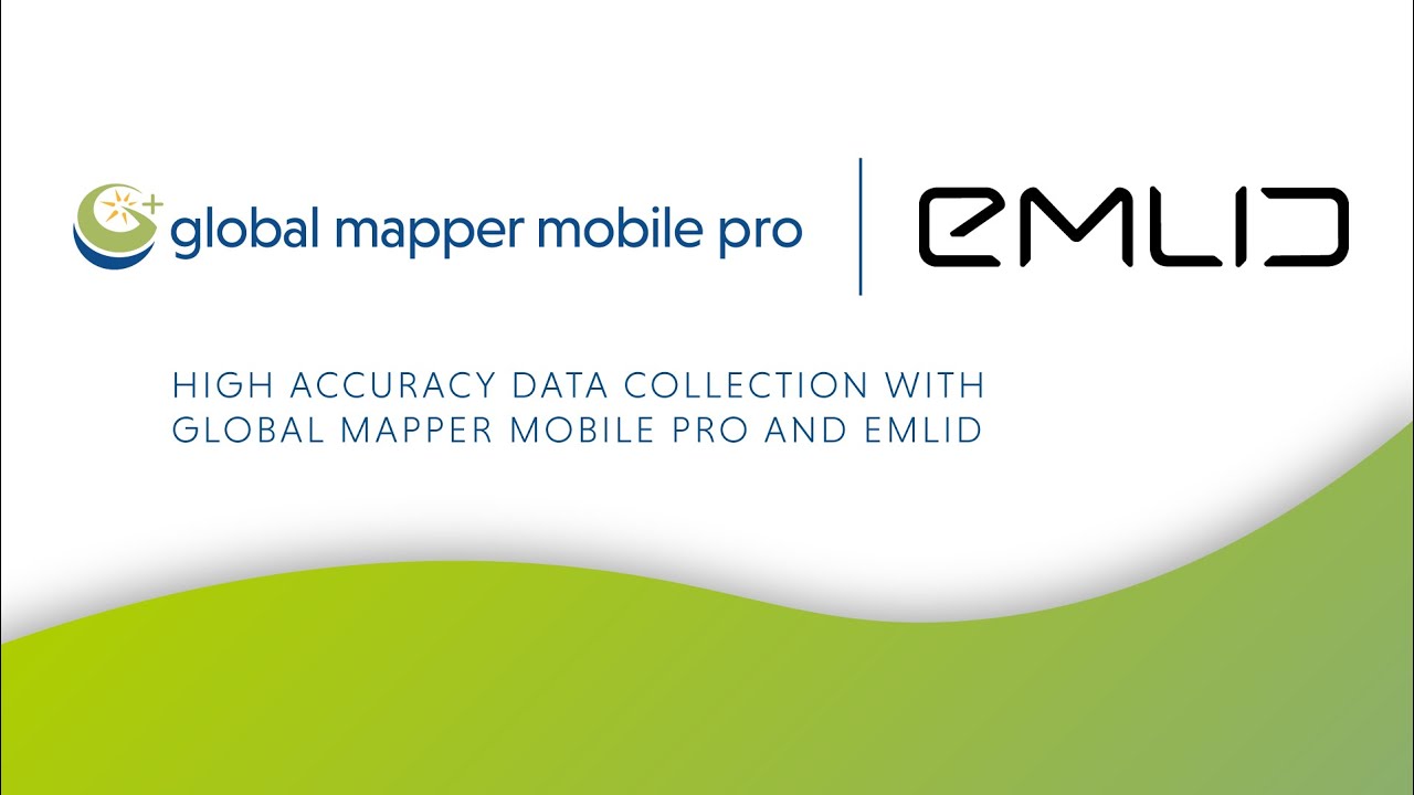 Connecting the Emlid Reach RX to Global Mapper Mobile Pro - YouTube