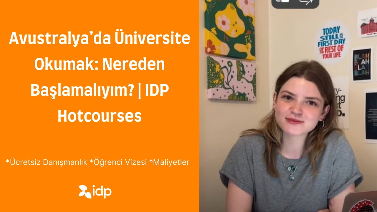 👉 Avustralya’da Üniversite Okumak: Nereden Başlamalıyım? | IDP Hotcourses - YouTube