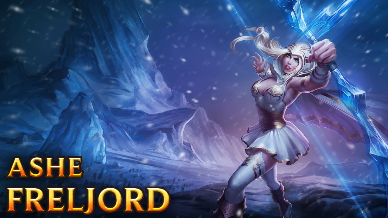 Ashe Freljord - Freljord Ashe - Skins lol - YouTube