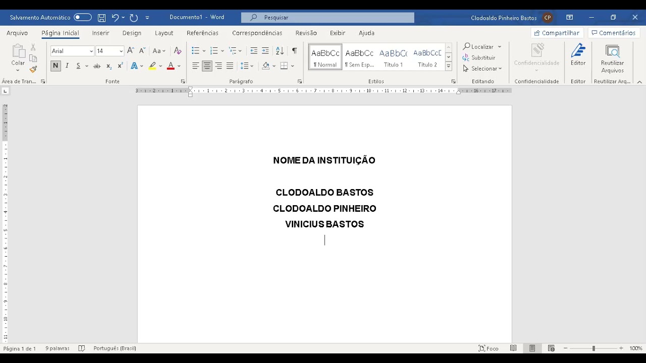 TCC COMPLETO CAPA E FOLHA DE ROSTO - YouTube