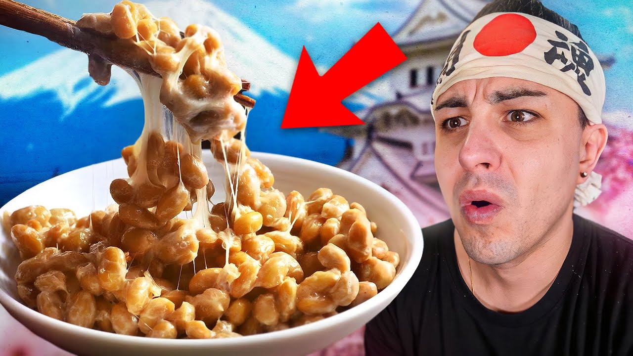 JE TESTE LE NATTO JAPONAIS ! (pire plat du japon ?) - YouTube
