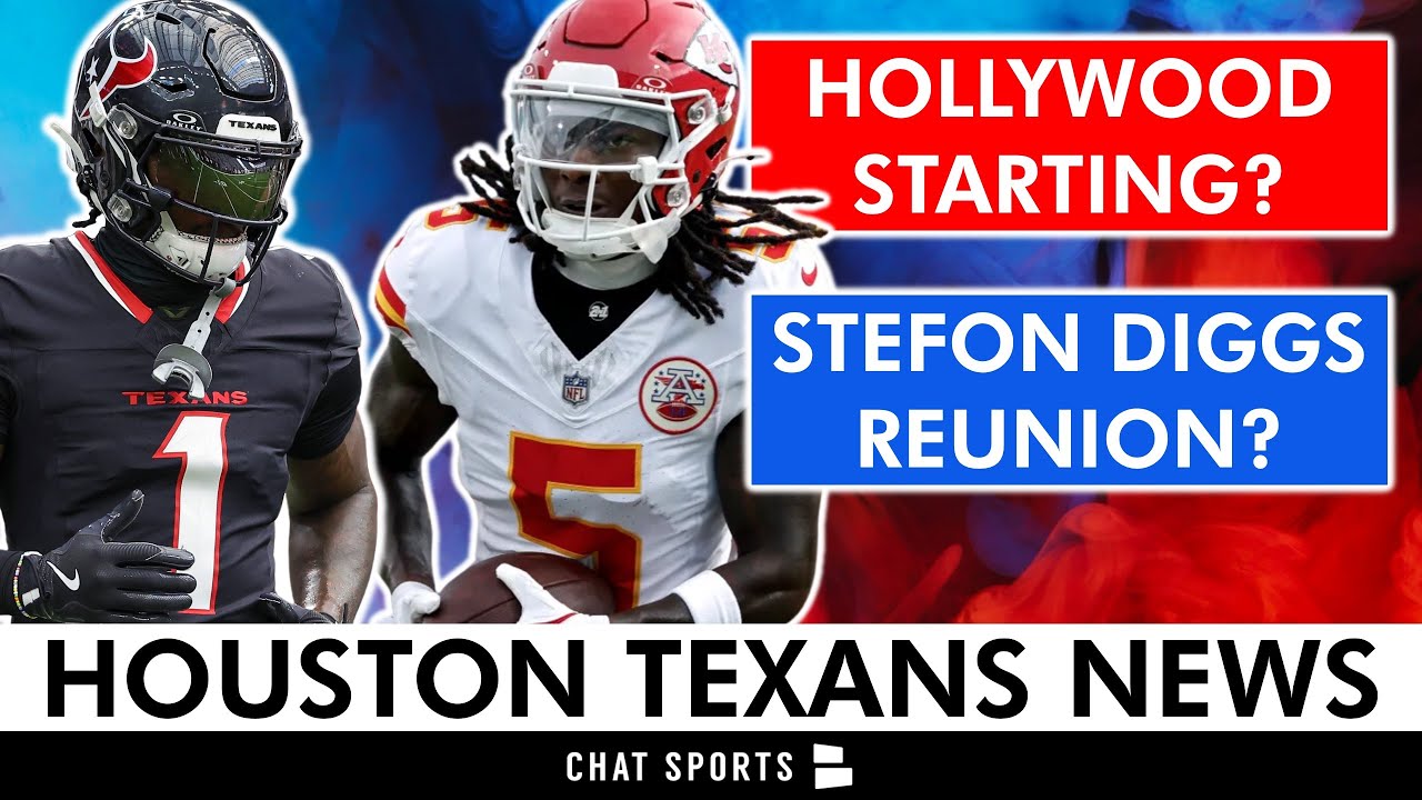 Houston Texans News: Hollywood Brown Starting, John Metchie out? Stefon ...
