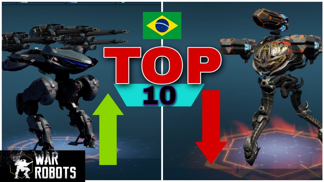 War Robots! Top 10° Robôs Meta do Mês de Julho + Top 5° Titãs - YouTube