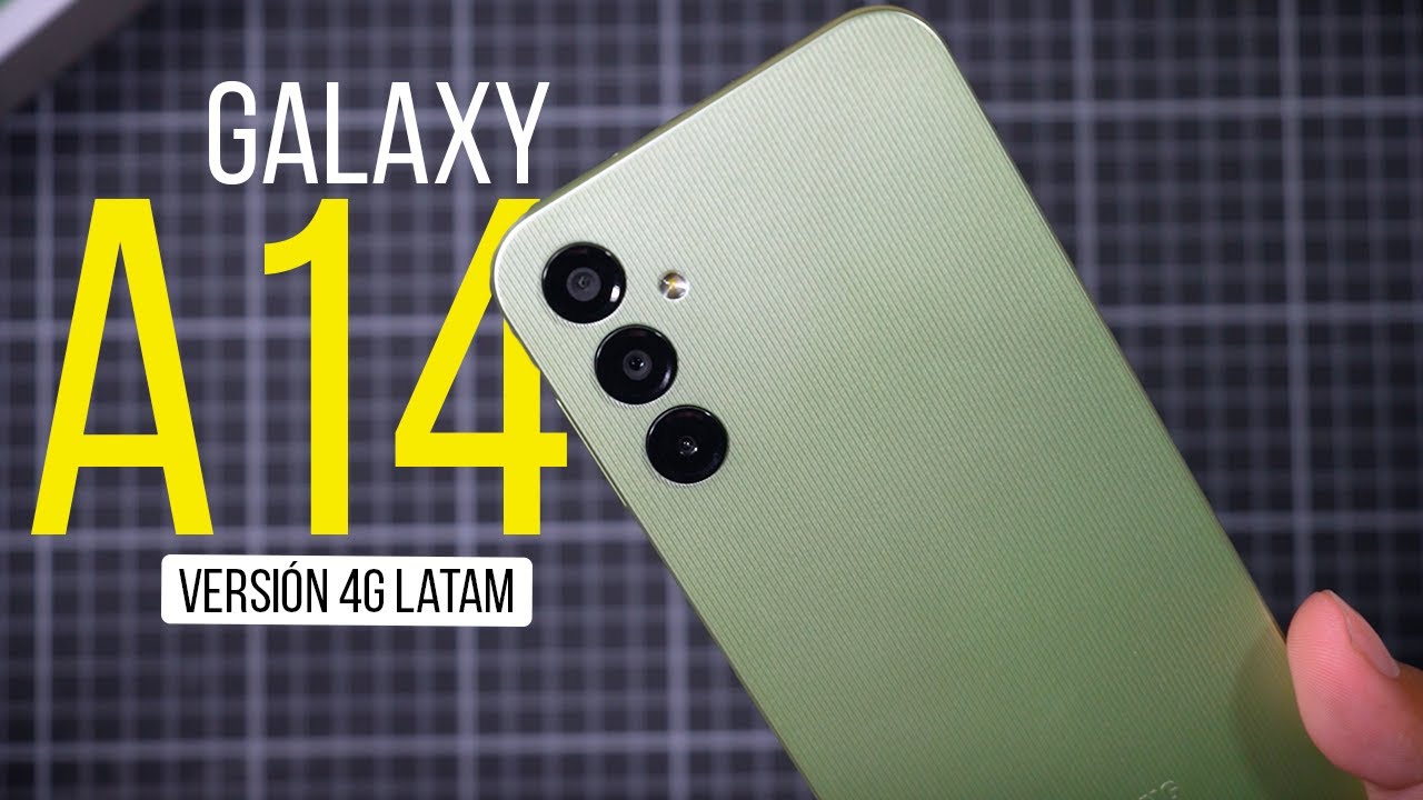 GALAXY A14 4G│UNBOXING en ESPAÑOL│Ahora con 6 GB de RAM😨 - YouTube