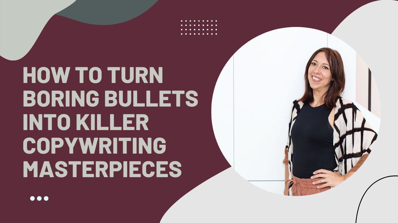How to turn boring bullet points in to killer copywriting masterpieces ...