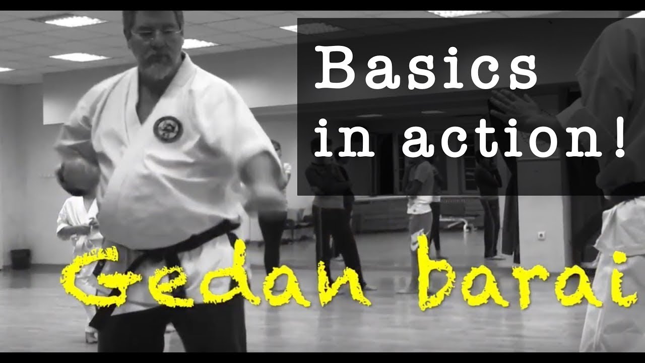 Basics in bunkai action - YouTube