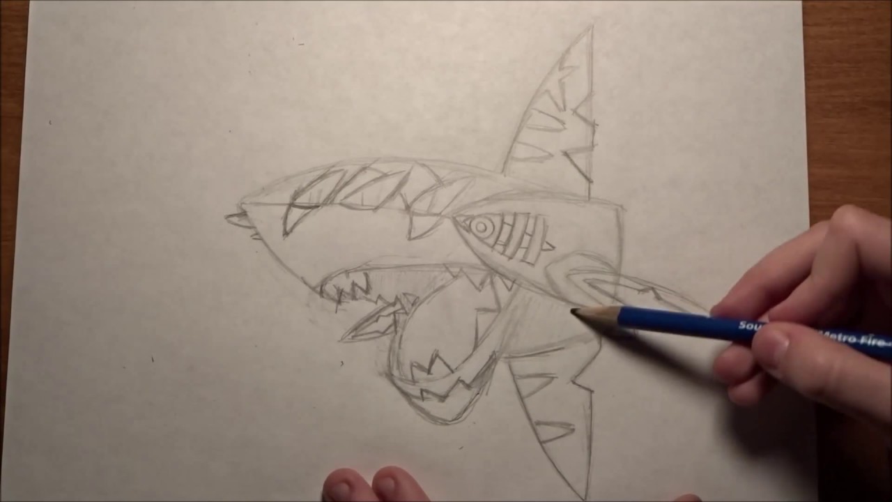 Mega Sharpedo Speed Draw - YouTube