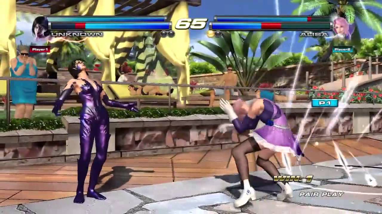 Tekken TT2: Unknown & Kunimitsu Vs Alisa & Law Pt.14 - YouTube