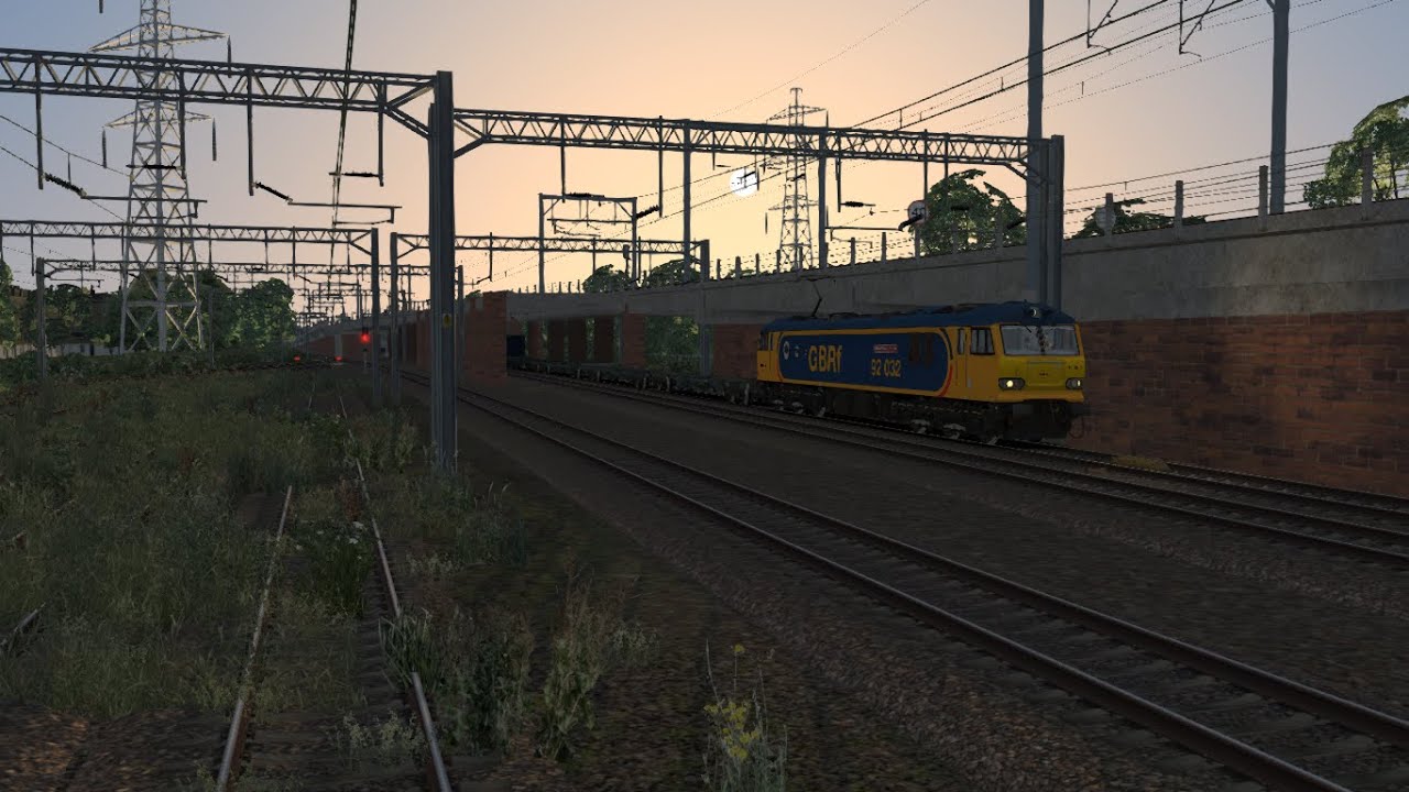 Train Simulator 2022 | DTG Class 92 (AP SP) | 4L18 14:18 Trafford Park ...