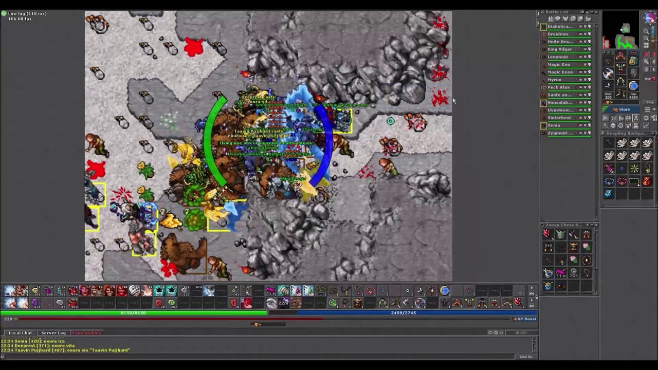 Tibia War Estela Expendables + Triggered vs Insieme Forte + Outlaws ...