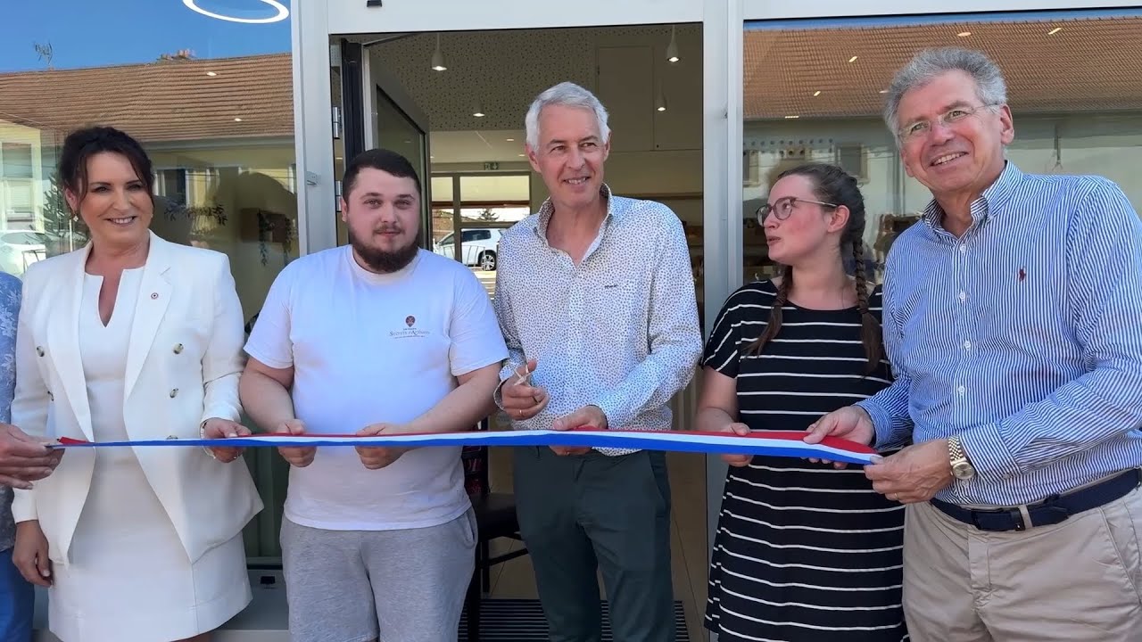 La commune de Rémering-lès-Puttelange inaugure ses nouveautés - YouTube