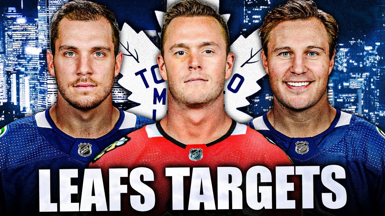 LEAFS TRADE TARGETS: Bo Horvat, Jonathan Toews, Luke Schenn (Vancouver ...