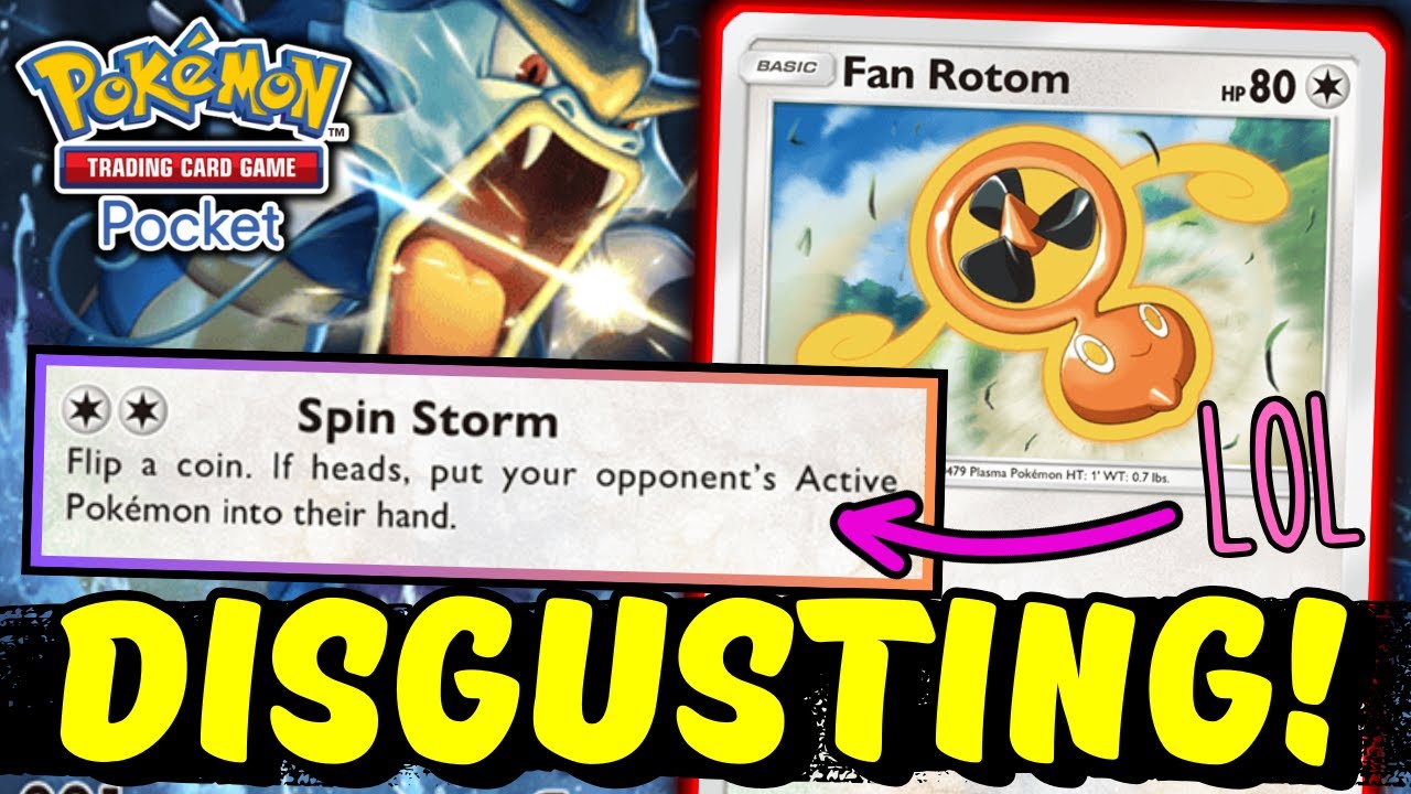 THIS FAN ROTOM DECK IS HILARIOUSLY DISGUSTING! | Pokemon TCG Pocket ...