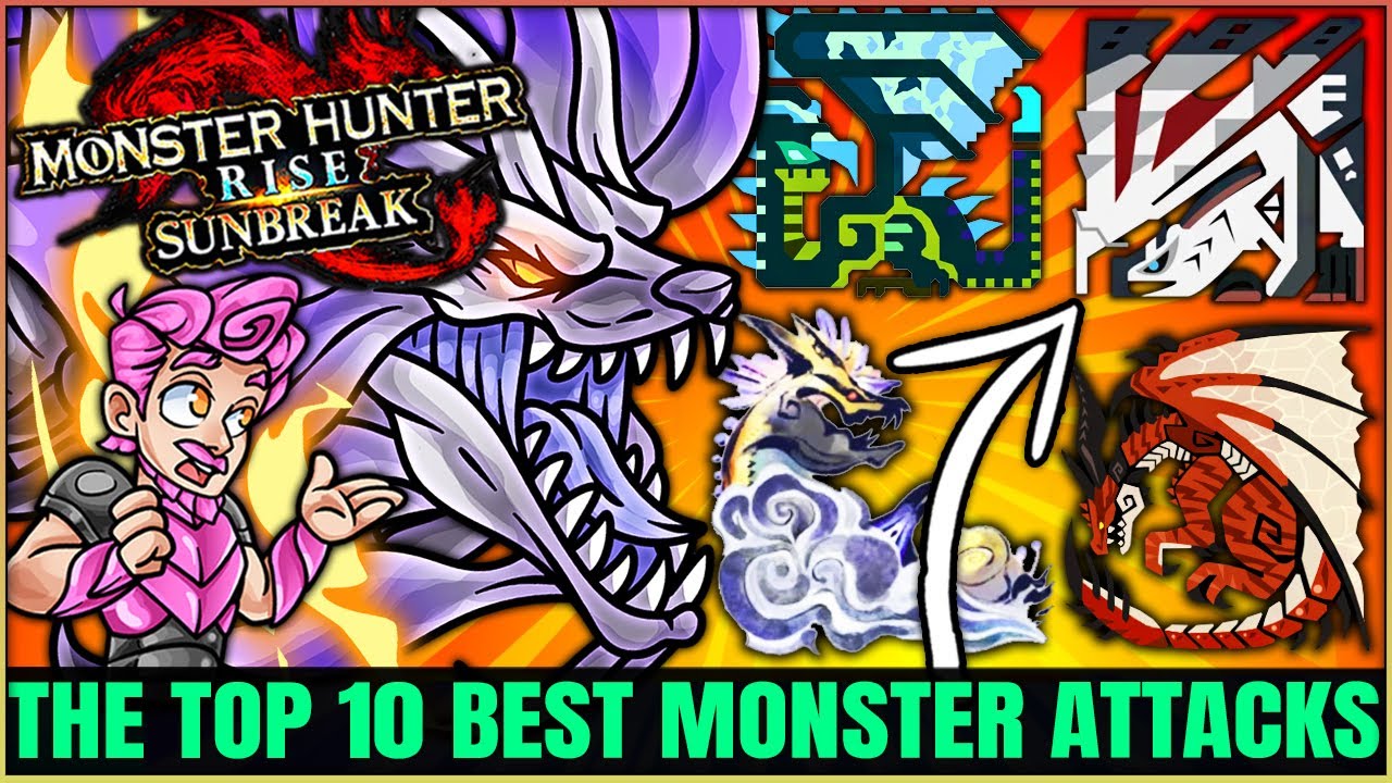 The Top 10 Most Powerful Monster Attacks in All of Monster Hunter! (Discussion/Fun) - YouTube
