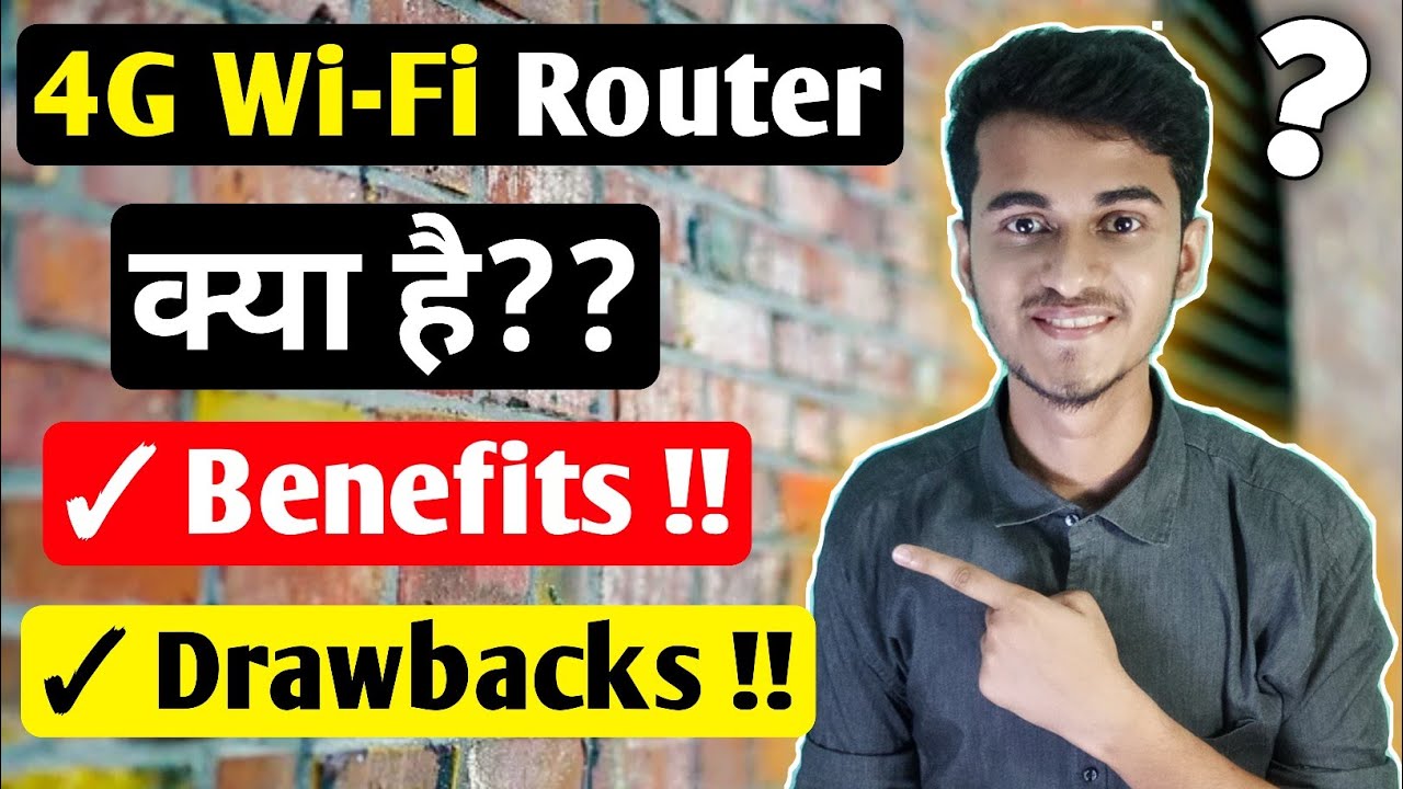 What is a 4G Wi-Fi Router? | How it works? | Benefits & Drawback of 4G ...
