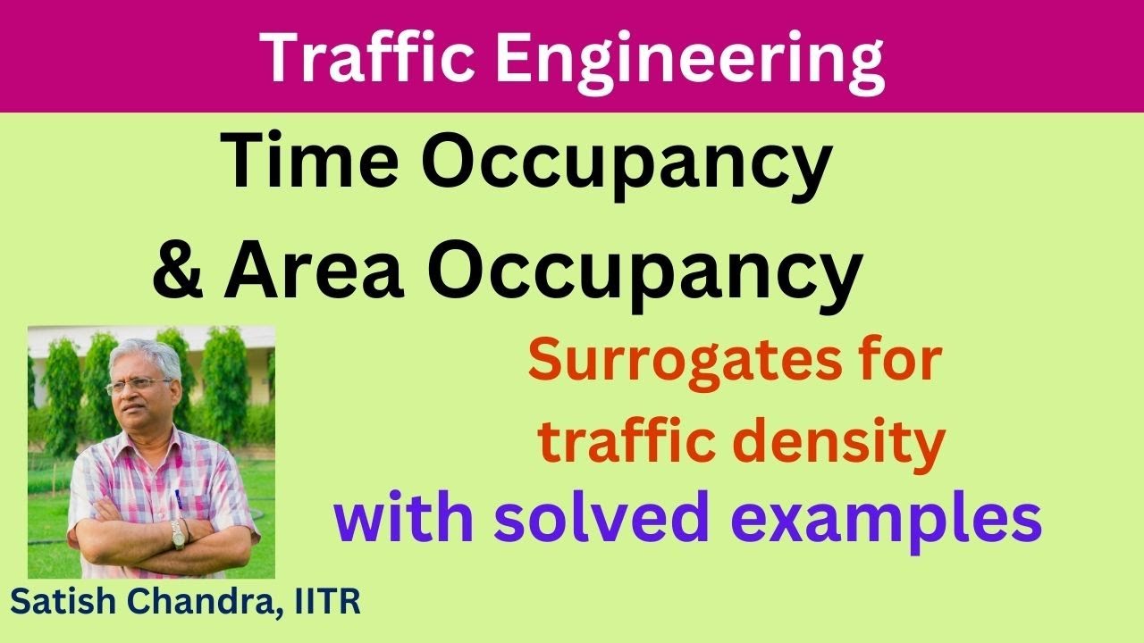 Time Occupancy and area occupancy on a road and their relation with ...
