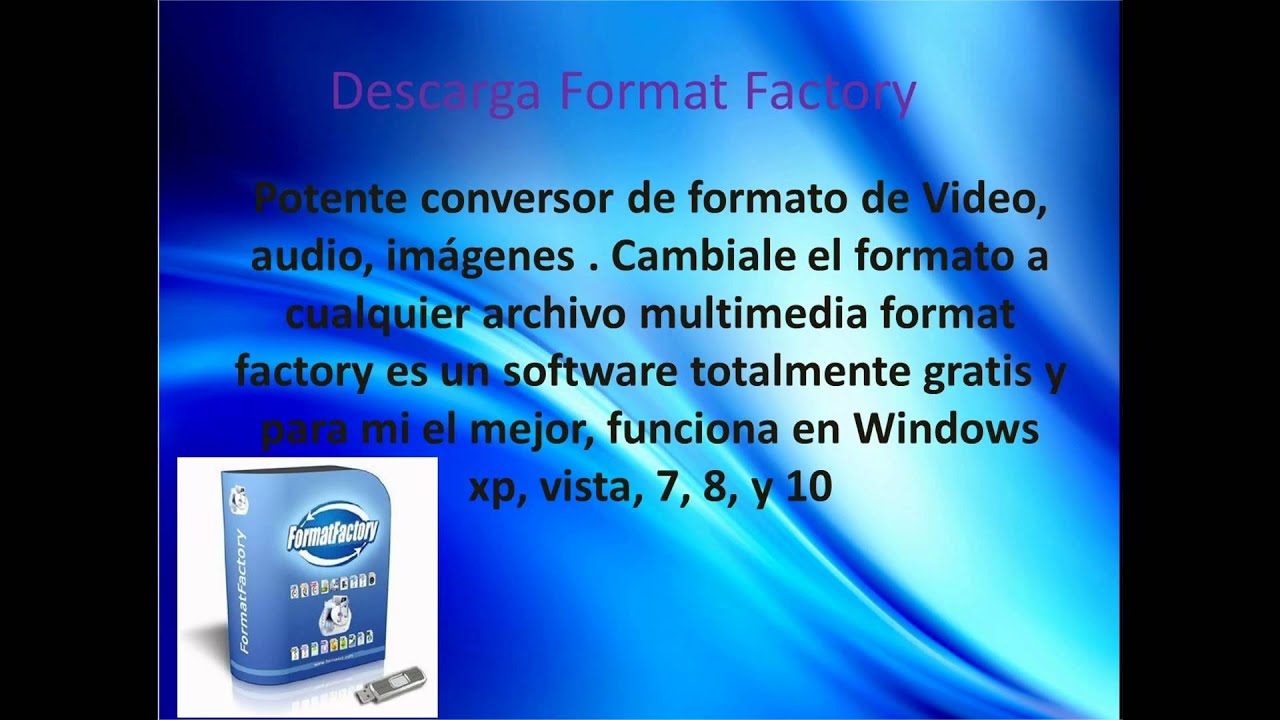 Descargar Format Factory Full Español [2015] Para (Windows 7/8/8.1/10 ...