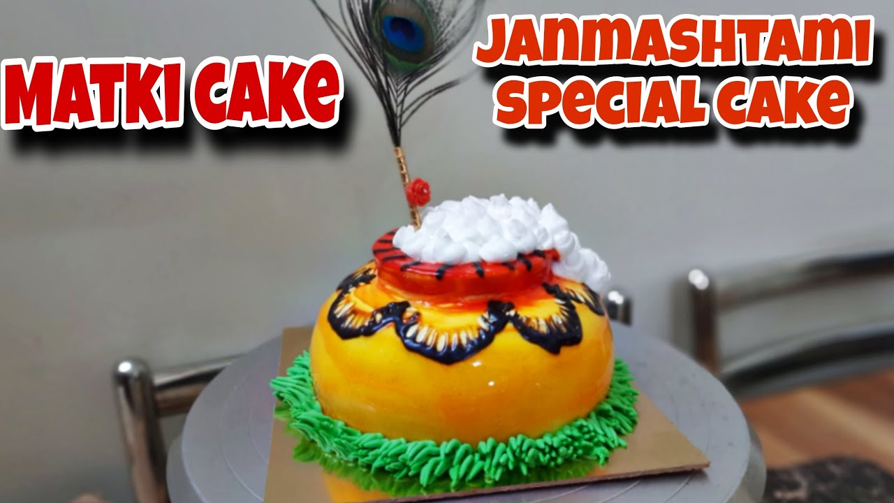 Janmashtami Special Cake | Matki Cake | Tips and Tricks to make Perfect ...