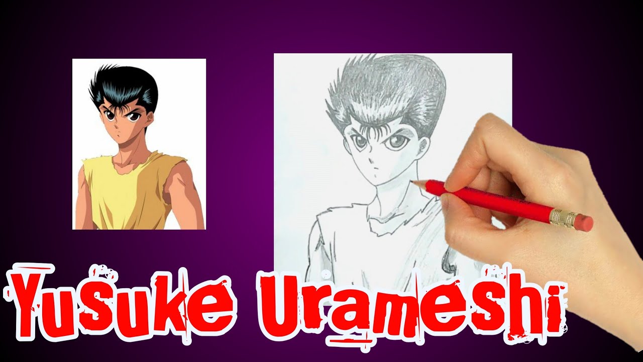 Como desenhar Yusuke Urameshi fácil. Cómo dibujar Yusuke Urameshi fácil ...