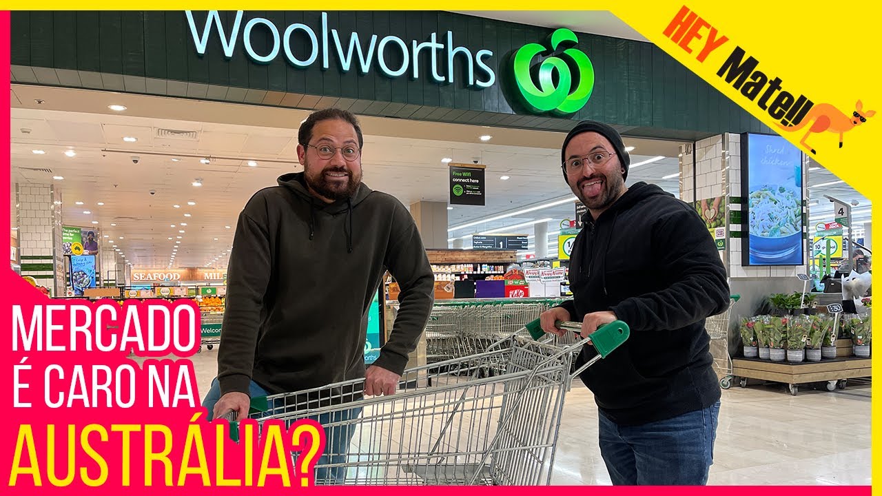 FAZER MERCADO NA AUSTRÁLIA É CARO? | HEY MATE!! - YouTube