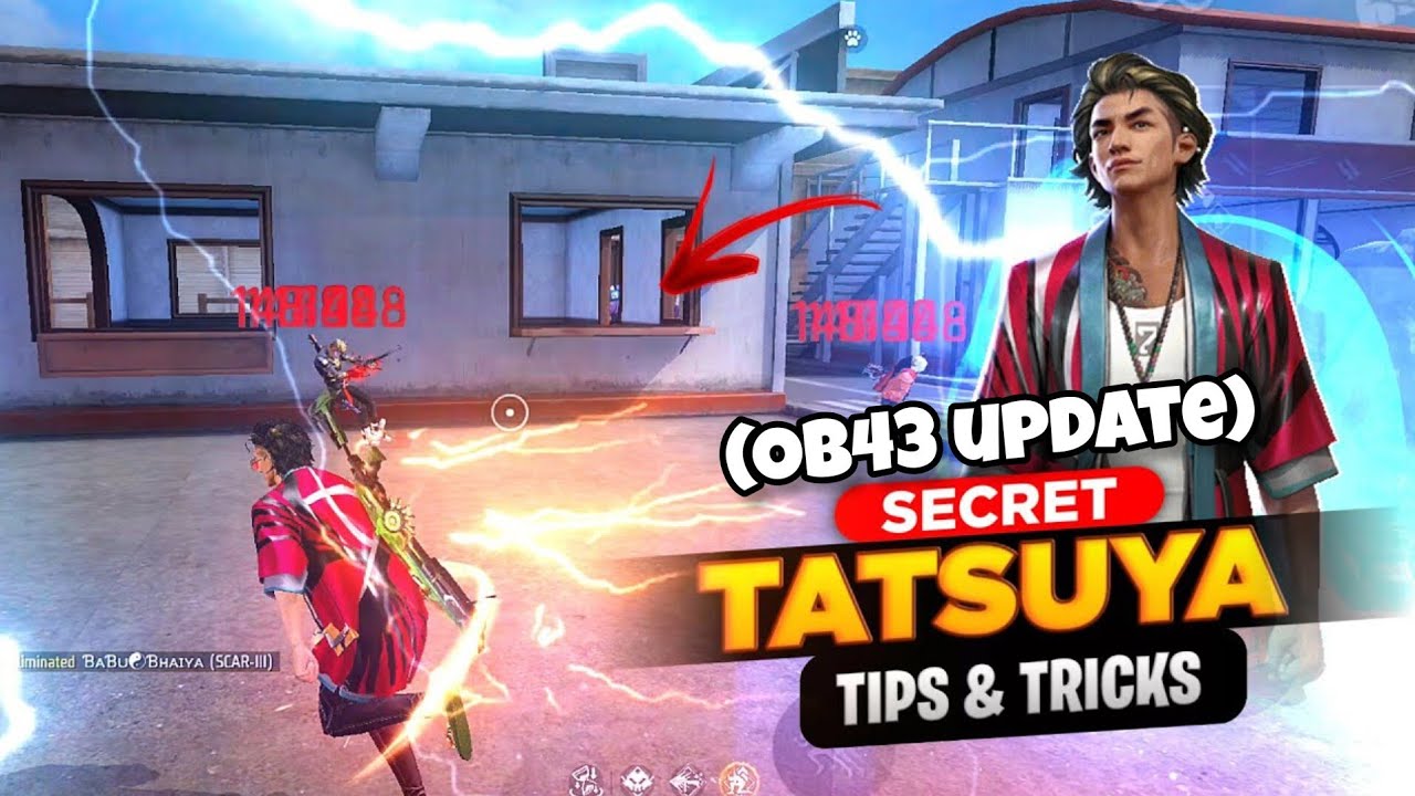 Tatsuya Character Can FLY After OB43 Update 🔥 New Tatsuya Character ...