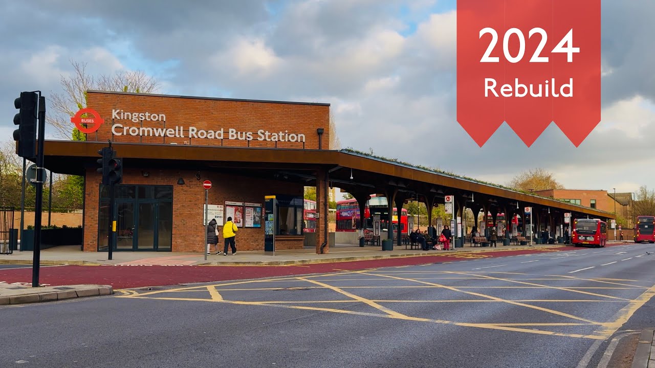 🚏 London’s Largest Bus Station’s £16m rebuild - in Kingston’s Cromwell ...