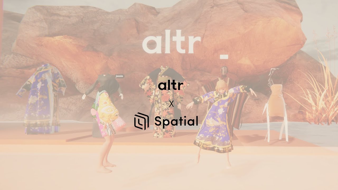 altr at MVFW23 - DIGITAL MEETS CULTURE | Spatial x Exclusible x Polycount - YouTube