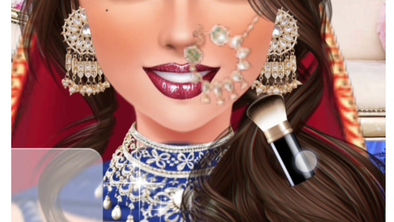 beautiful Indian bridal makeup/ makeup games / girl makeup games 🎯💯 ...