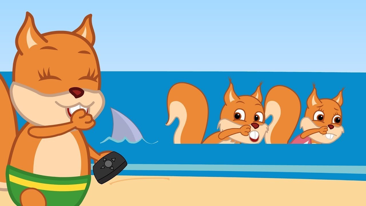 🔴 LIVE Bridie Squirrel in English - Swimming Competition Cartoon for ...
