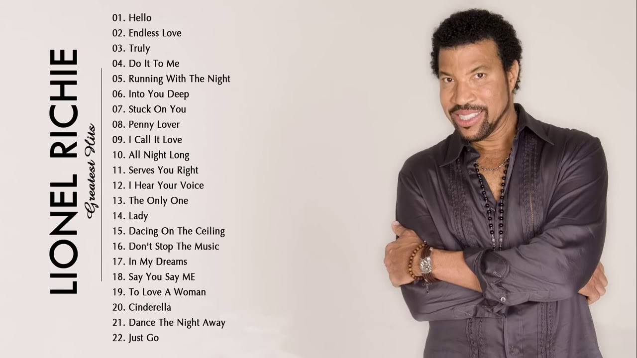 Lionel Richie Greatest Hits Full Album | Best Songs of Lionel Richie HQ ...
